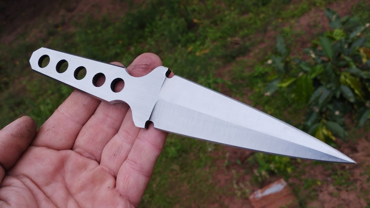 Knife making - Making a full metal dagger