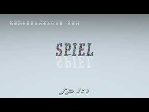 spiel - pronunciation + Examples in sentences and phrases