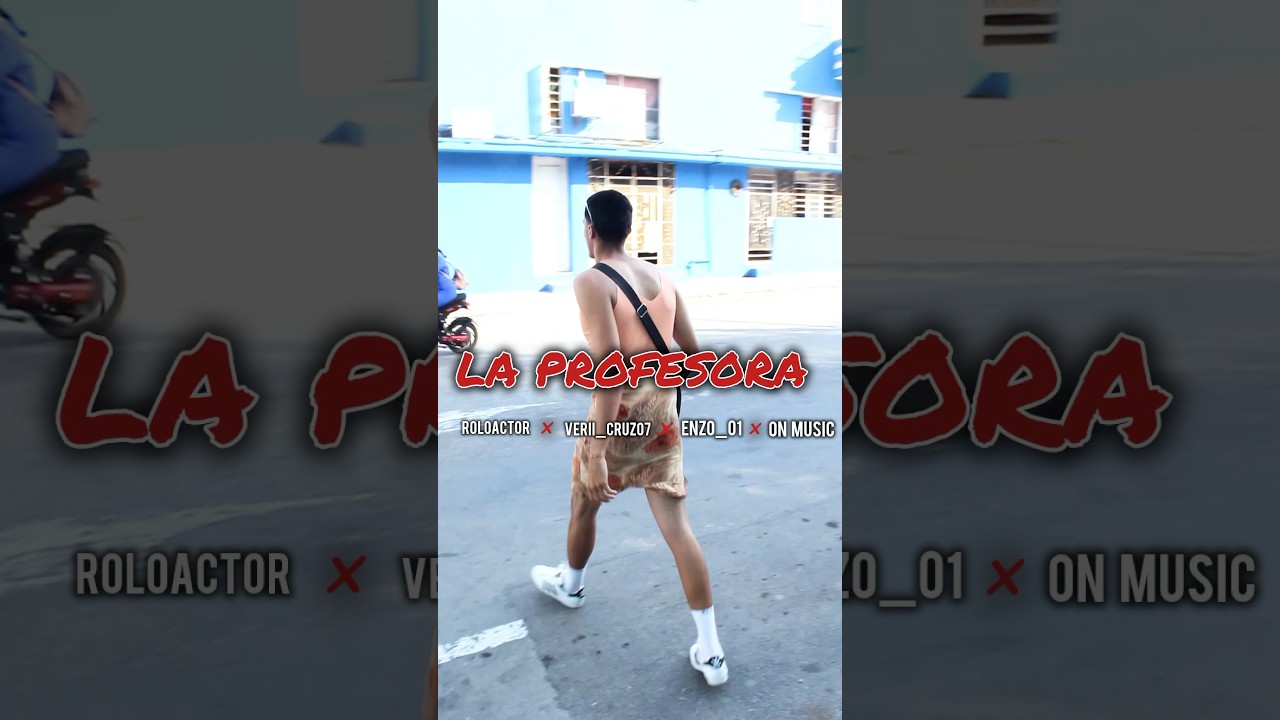 LA PROFESORA-Enzo01❌Rolo❌Vero❌On Music(Parodia Musical LA BATIDORA-BEBESHITO planetrecords) #shorts
