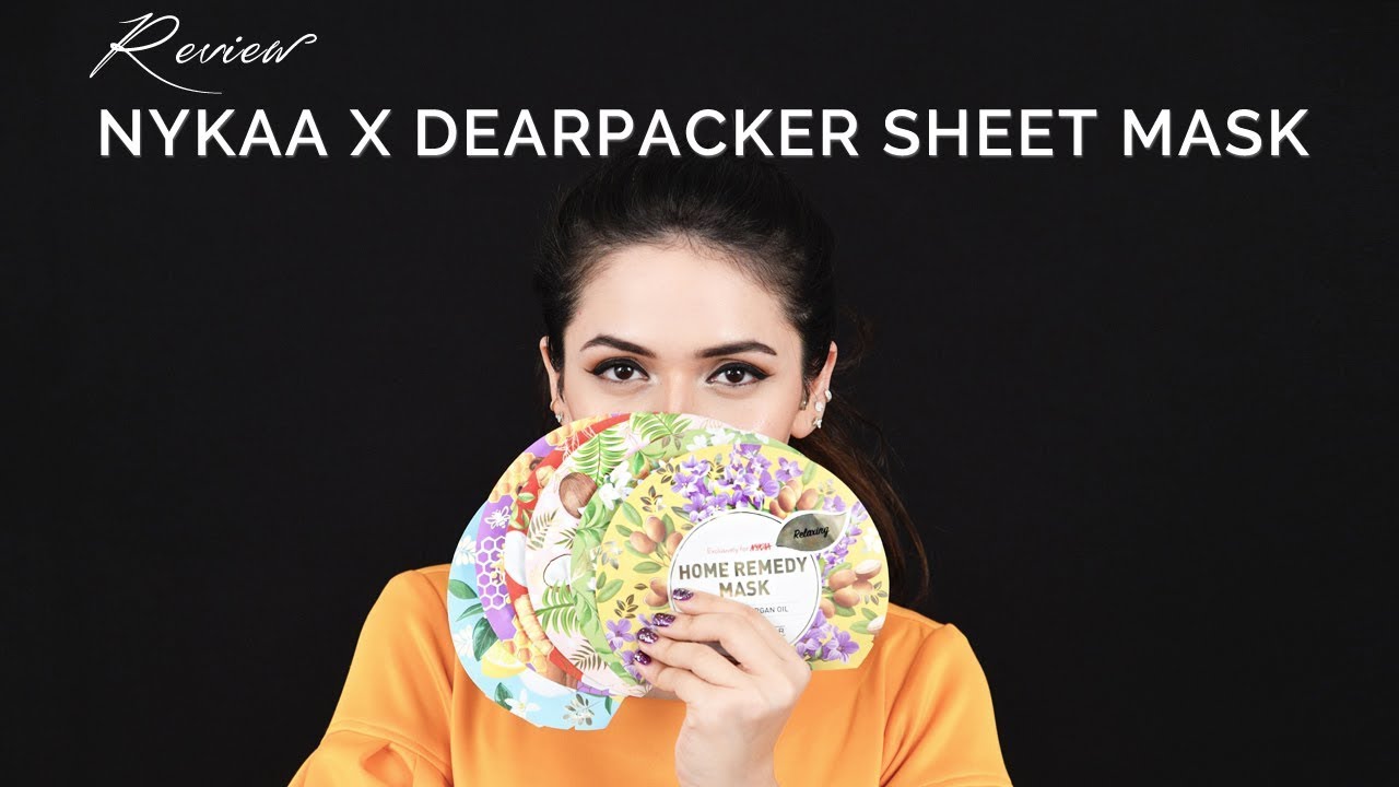 Review: DearPacker for Nykaa Sheet Mask | Heena Somani
