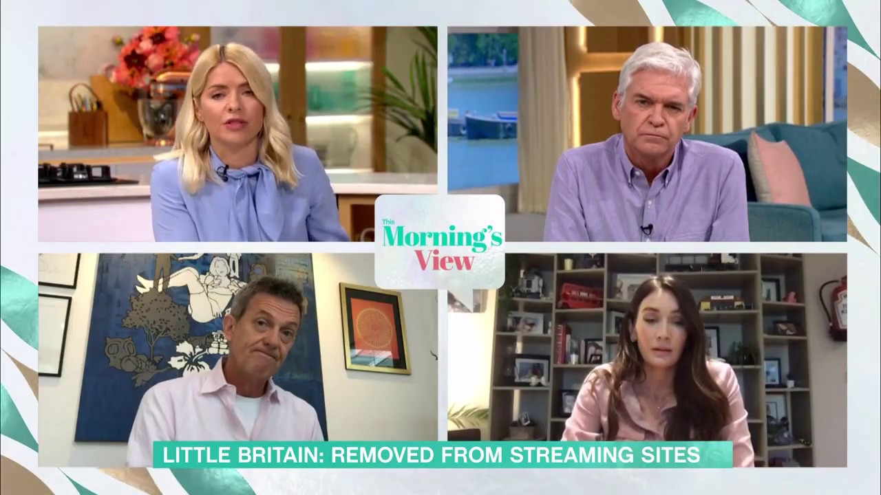 Little Britain has been removed from streaming services , after the bbc said times have changed .