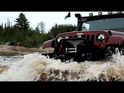 Rugged Ridge XHD snorkel test run.