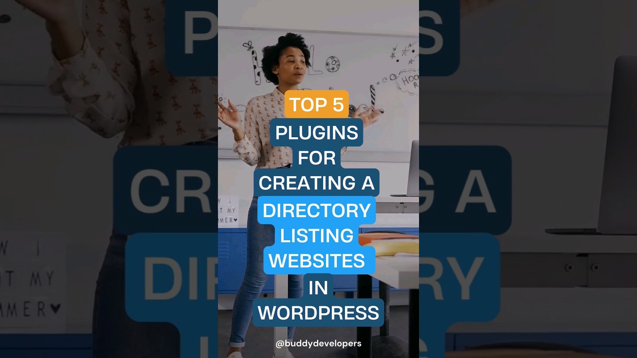 Top 5 plugins for creating a directory listing websites in WordPress #wordpresswebsite