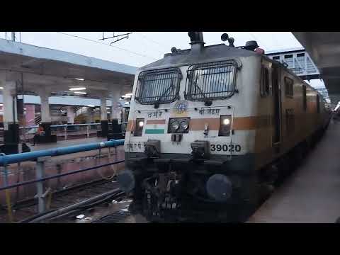 12760 Charminar Express Arriving At Secunderabad Railway Station