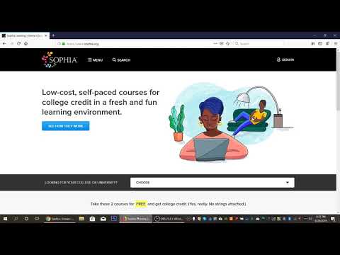 Welcome Video for Sophia.org