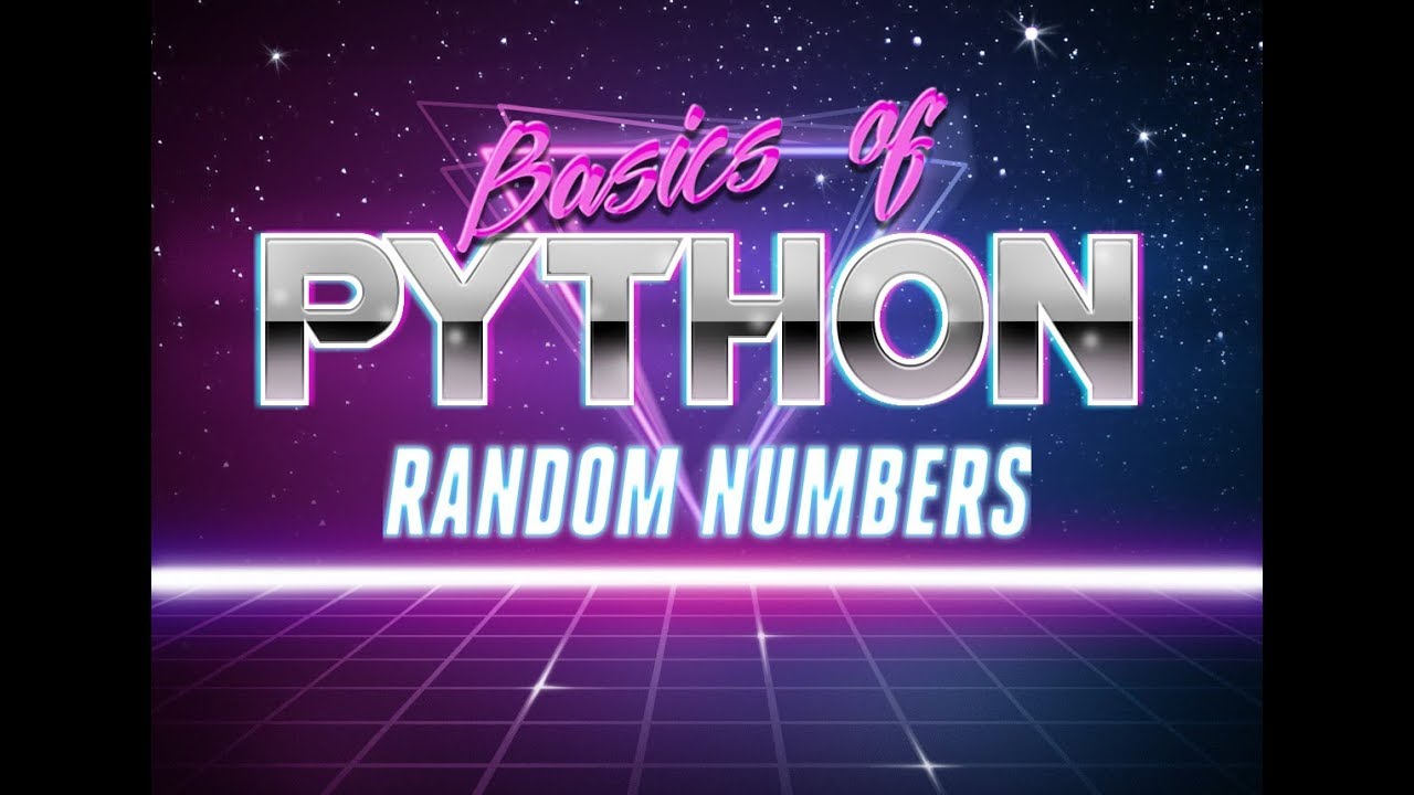 Random Numbers in Python