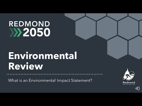 Environmental Review – What is an Environmental Impact Statement?