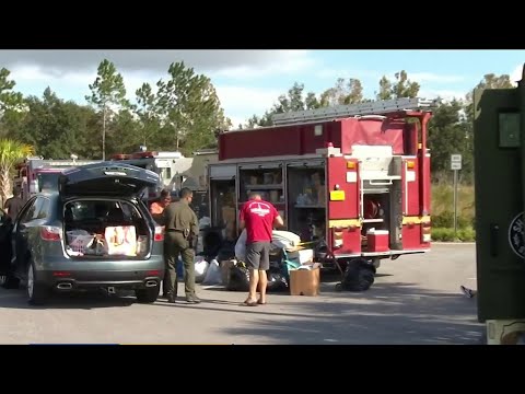 Volusia County supply drive helps flooding victims