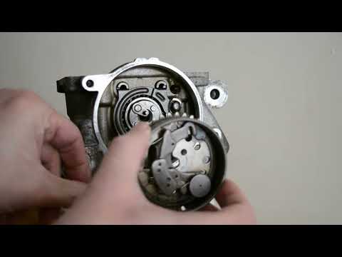 Yamaha YZF R125 removing refitting cam timing chain gear WR 125