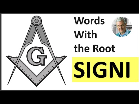 Words With the Root SIGNI (6 Illustrated Examples)