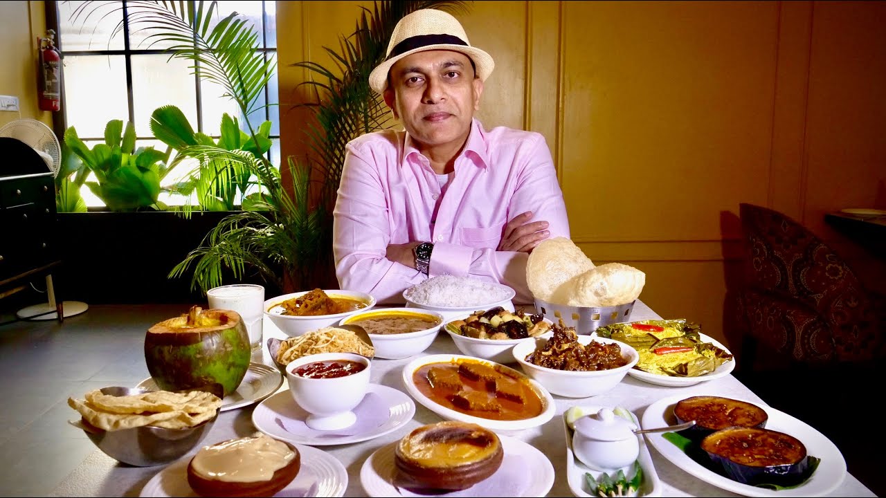 FULL BENGALI LUNCH | Esplanade | Shukto, BHAJA, Bhetki PATURI, Katla JHOL, Kosha Mangsho, Mishti DOI