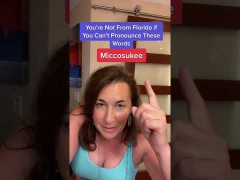 Can You Pronounce These Florida Words?
