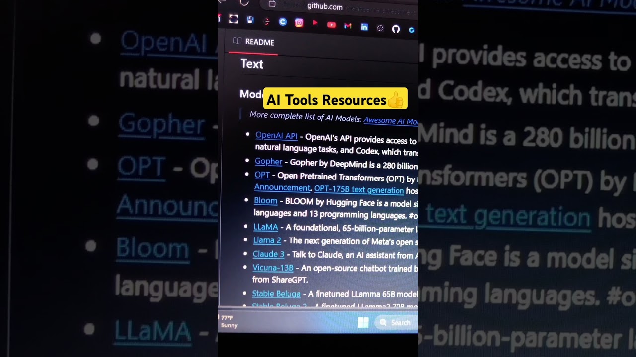 AI Tools Github repo👍 #engineering #trending #softwareengineer #programming  #engineer #popular