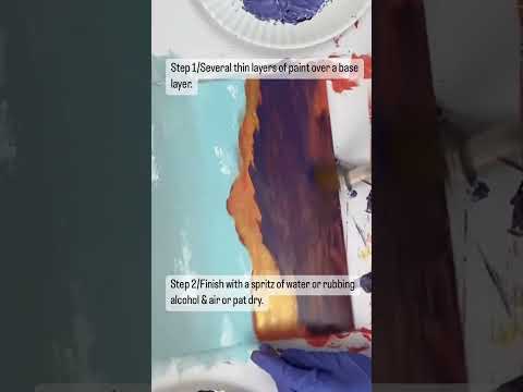 Learn How to Paint with Layers in Acrylic
