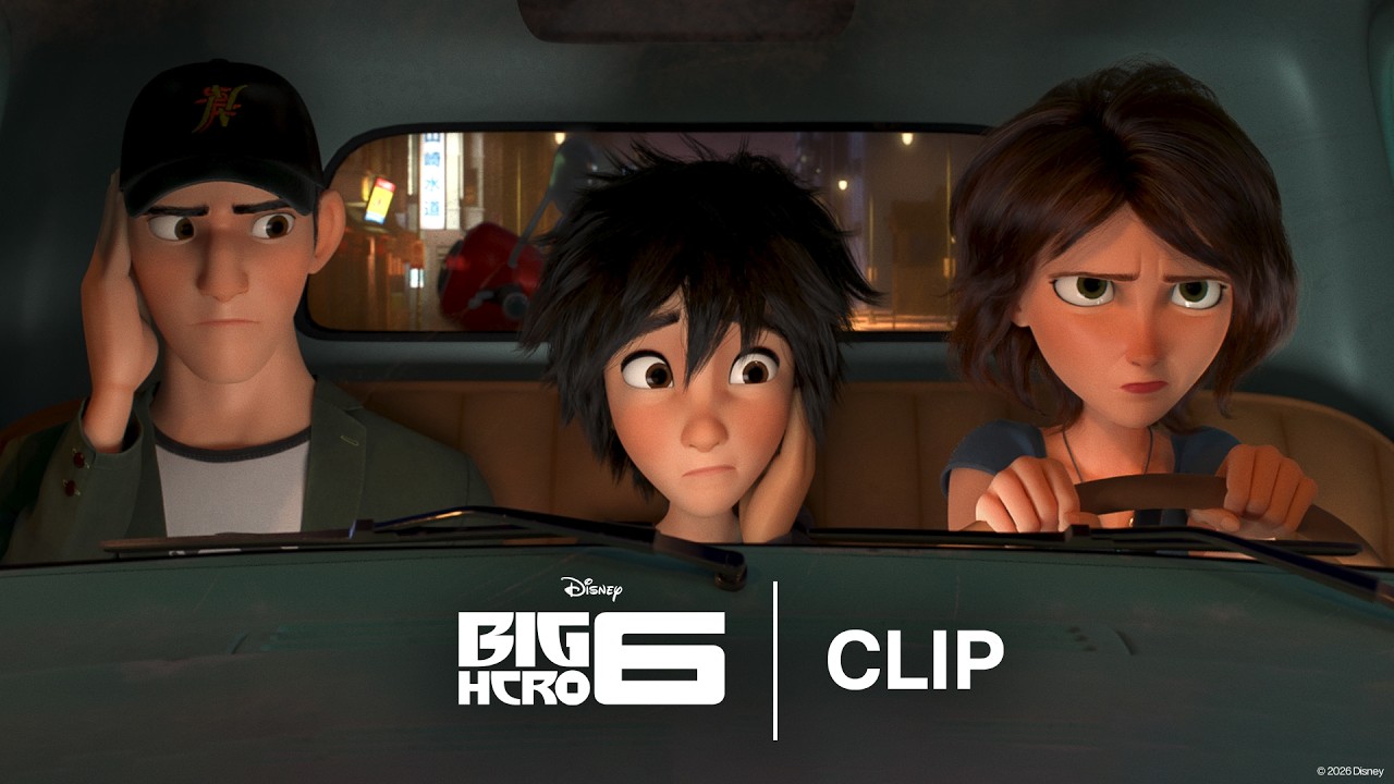Aunt Cass Crashes Out | Big Hero 6 Official Clip