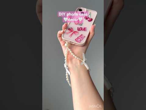 DIY phone case decor idea๐ค