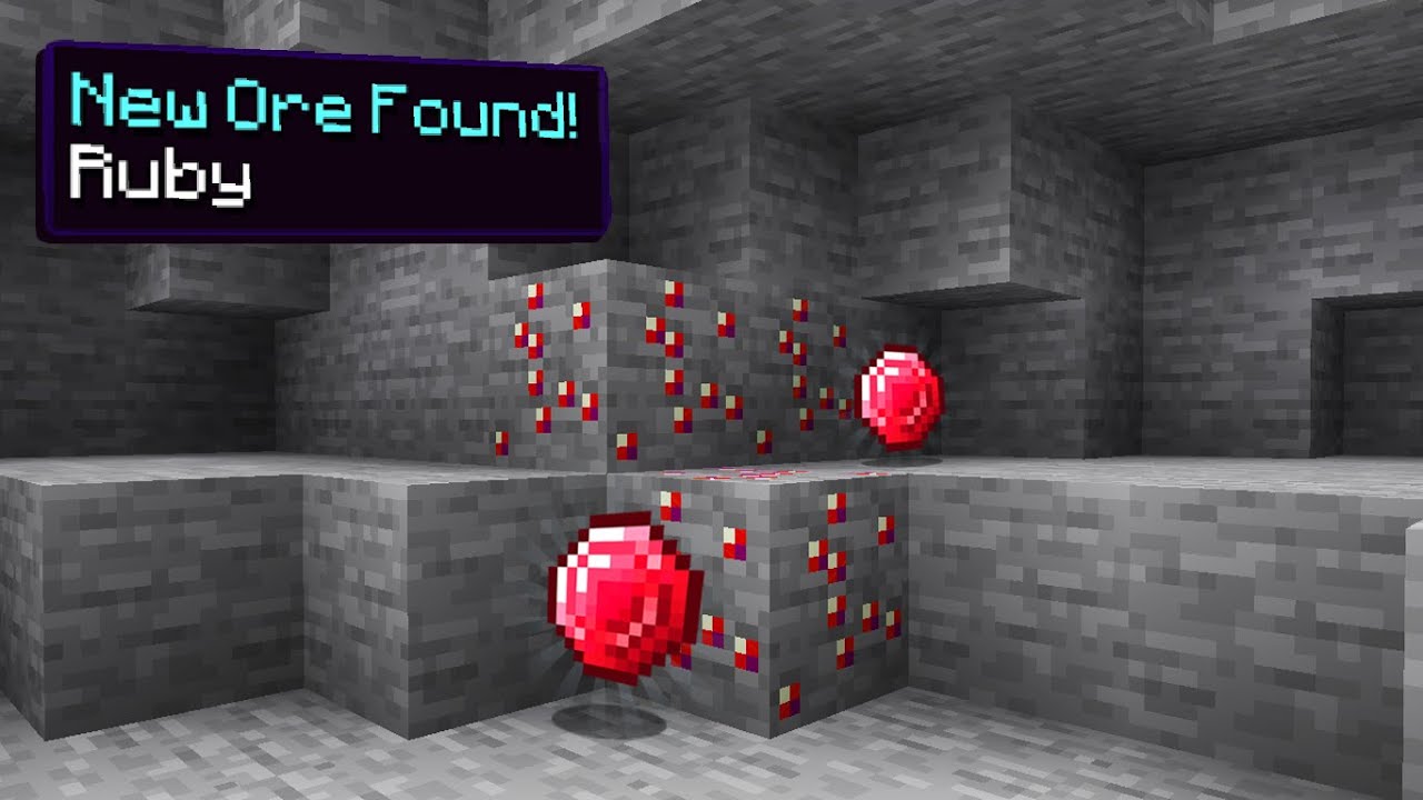 I Added Rubies in Minecraft