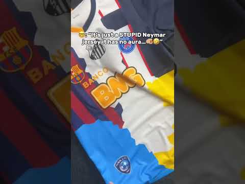 This neymar jersey has infinite aura 🤫 #neymar #football