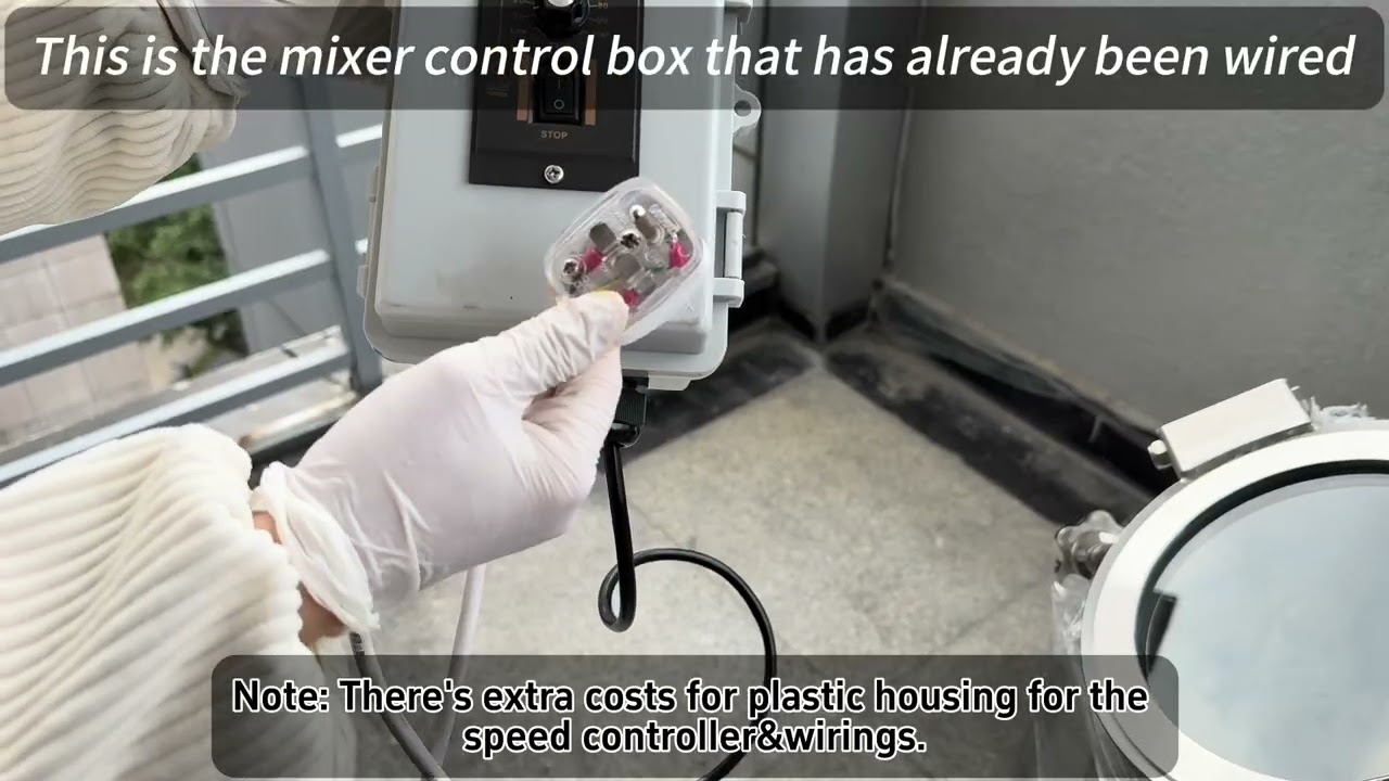 Agitator Installation And Use