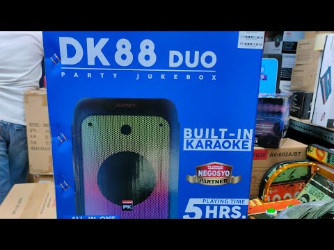 DK88 DUO NEW PLATINUM BUILT-IN KARAOKE 2000W 2 WIRELESS MICROPHONE ,Ganda Pala nitoπ±π±π±