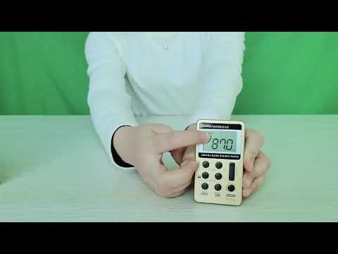 Retekess V112 Pocket Radio Portable Mini AM FM Receiver Review