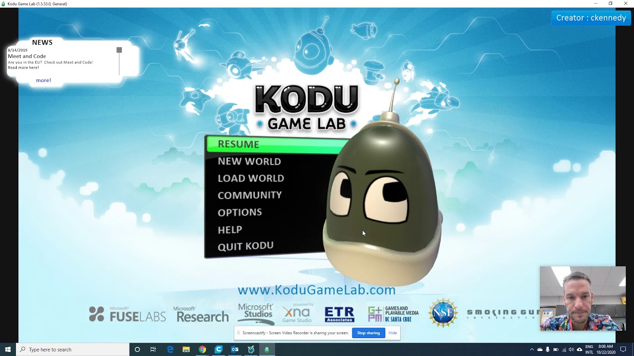 Kodu Game Lab - Intro