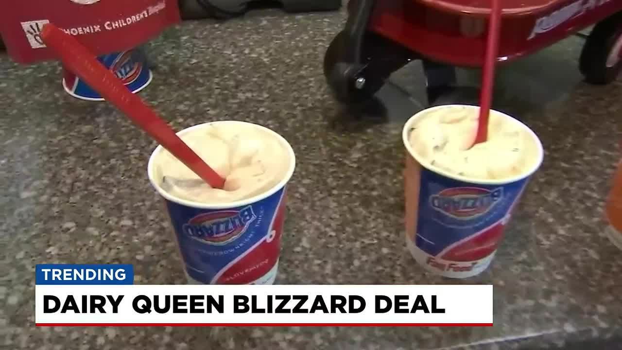 Dairy Queen celebrates new menu with 85 cent blizzards