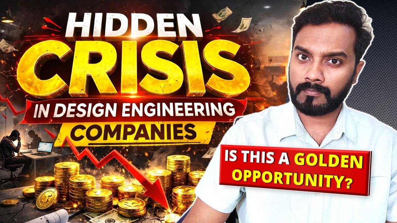 Hidden Crisis in Design Engineering Companies and How to strike a Golden Opportunity #mechanical