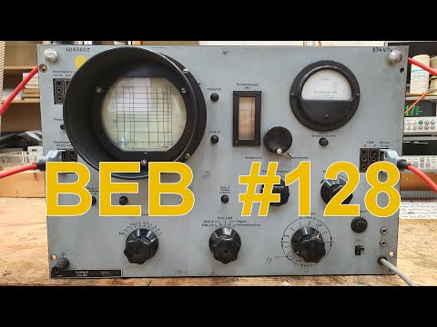 BEB #128: HUGE Siemens Audio Analyzer from the 1950ies