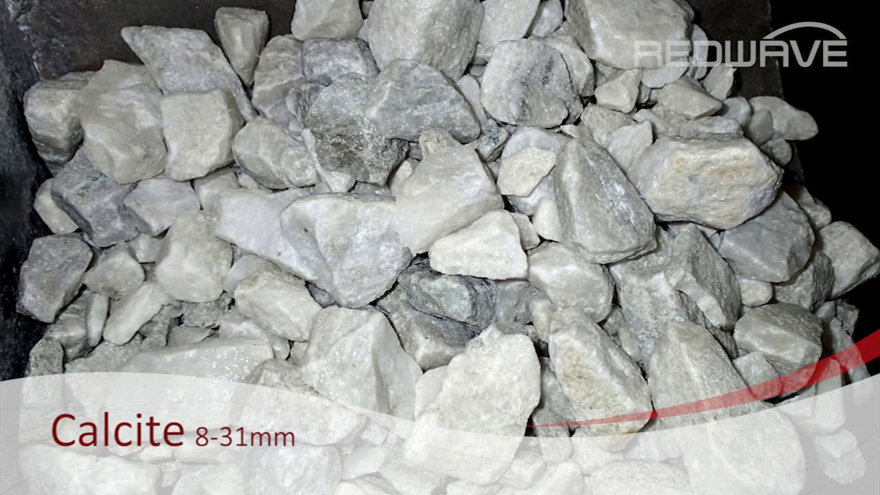 Calcite - Mineral sorting with sensor based sorting machines