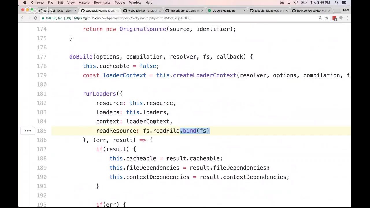 webpack code exploration