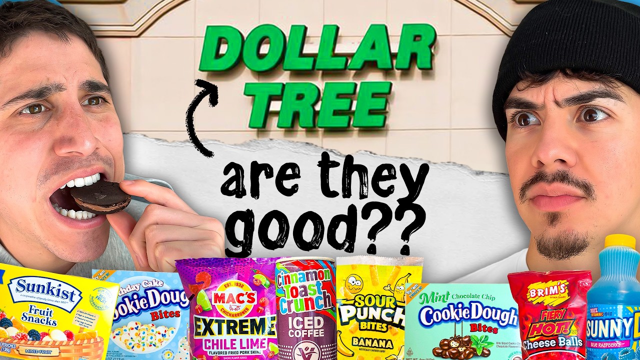 We Tried Every Unusual Snack From Dollar Tree