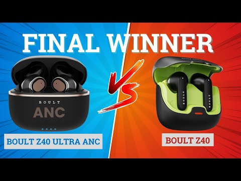 Boult Z40 Ultra ANC vs Boult Z40 🔥 Only One Worth Buying!