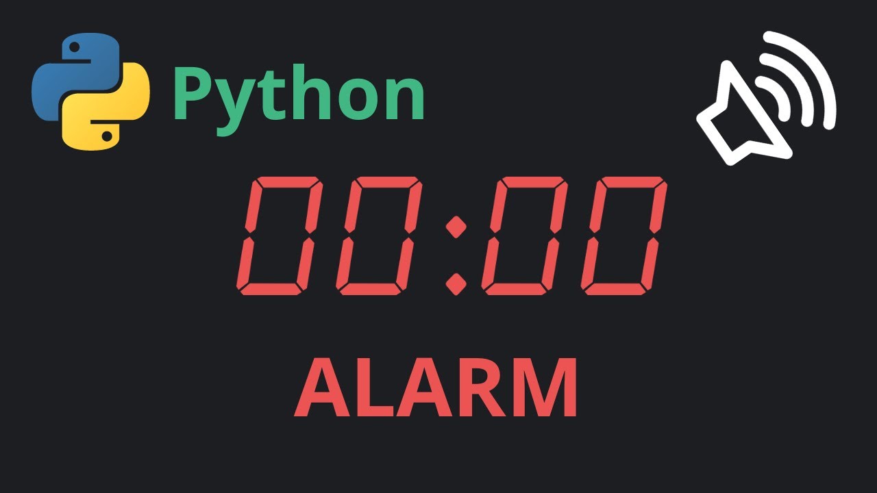 How To Create A Python Alarm With Sound Notification (Full Tutorial)