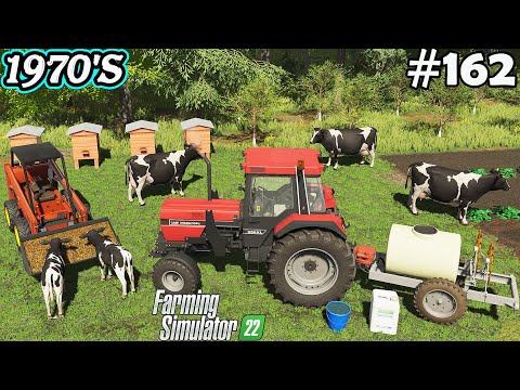 1970'S. BIG MIX WORK. Farming Simulator 22. FS 22. Timelapse Ep.162