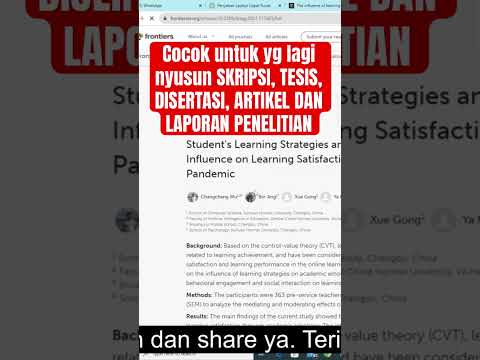 Memanfaatkan AI untuk menulis ilmiah #shorts #jurnal