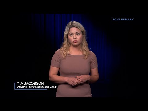 Mia Jacobson, candidate for City of Seattle, Council District 1
