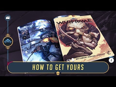 Warframe: Tennocon News | How to get the Warframe Printed Comics