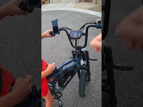 Kid got his first ebike ????