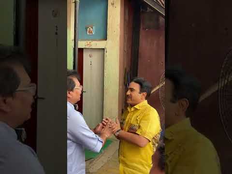 Dilip Joshi and Asit Kumar Modi CLICKED On The Sets of Taarak Mehta Ka Ooltah Chashmah ????????