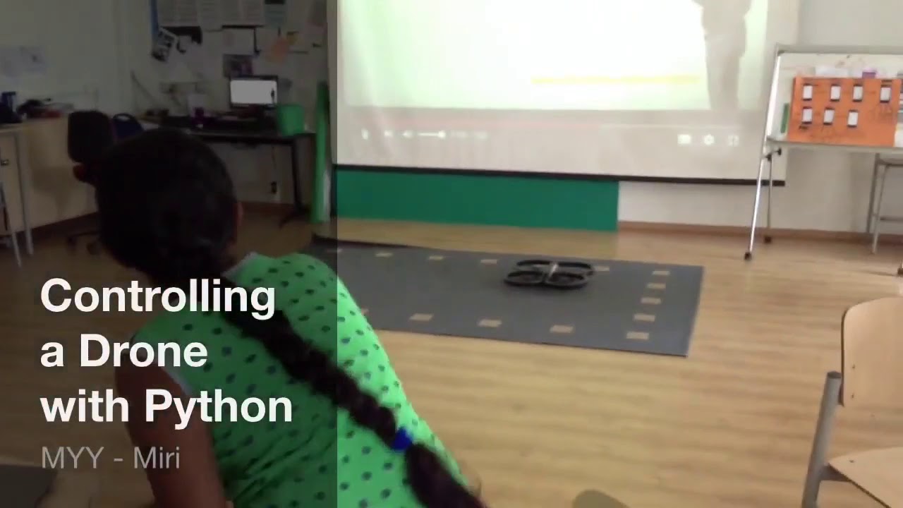 Drone Take off  with Python script