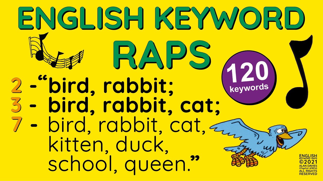 English Keyword Raps.