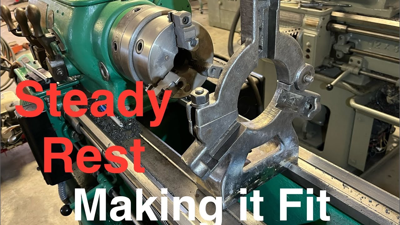 Modifying a Steady Rest for a Hendey 12x30 Lathe
