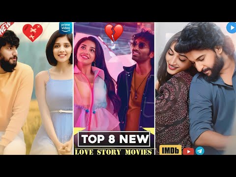 Top 8 Best South Indian Romantic Heart Touching Love Story Movies (IMDb) 2025 | Love Story Movie