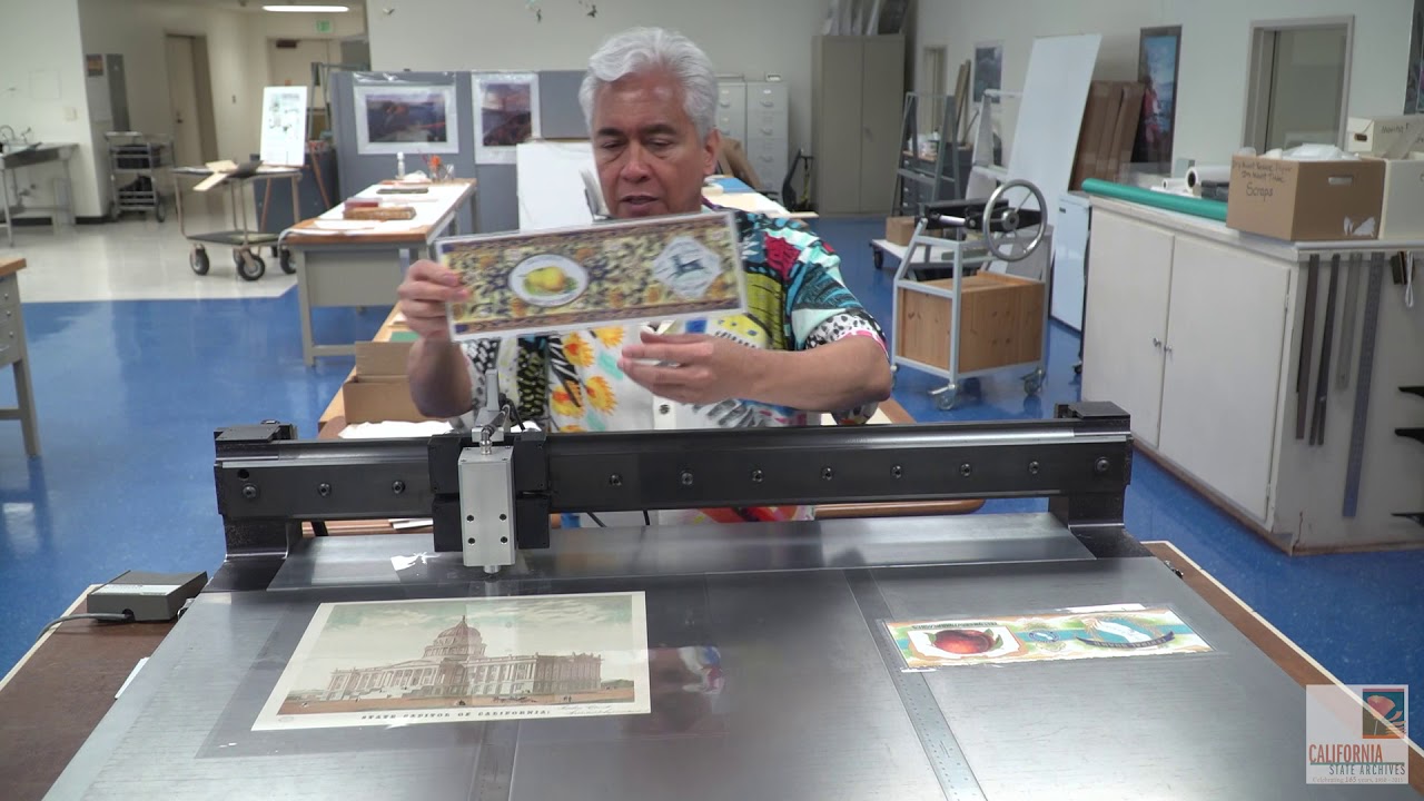 CA State Archives Virtual Tour – Preserving by Encapsulation