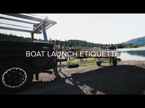 Stillwater Fishing Tips: Boat Launch Etiquette