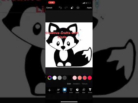 How To Watermark Your SVG files with PicsArt for Cricut