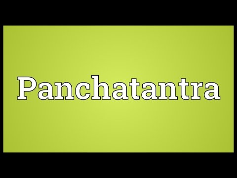 Panchatantra Meaning