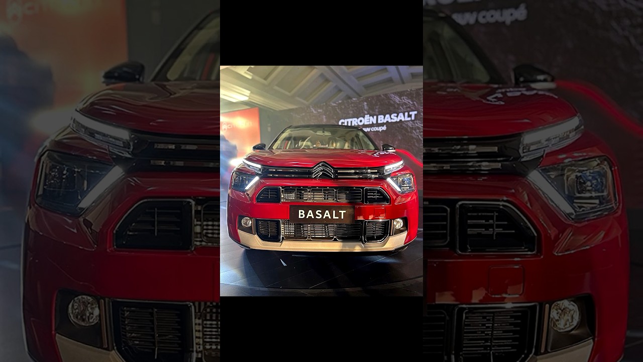 Citroen Basalt Revealed 2024 🔴 #shorts #youtubeshorts #citroen