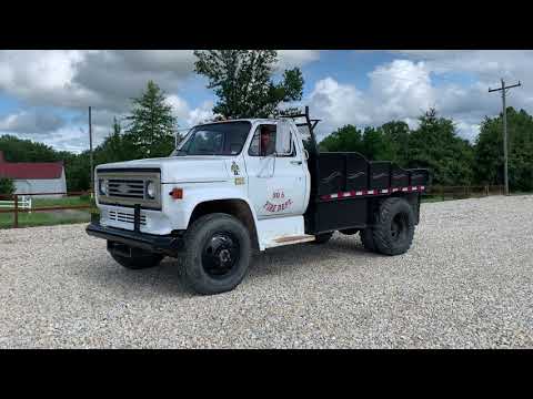 1981 Chevrolet C60 dump truck - Schneider Auctioneers LLC
